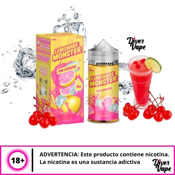 Lemonade Monster Pink Lemonade Divervape Tienda De Vapeo Vapers