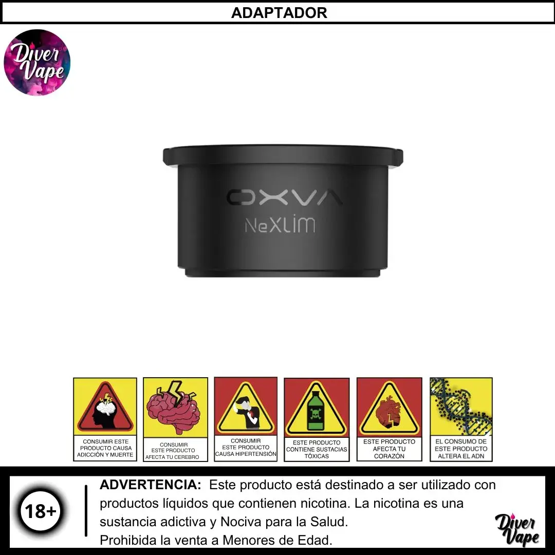 Oxva Nexlim Adaptador Pod Xlim V3 - Divervape Tienda de Vapeo | Vapers